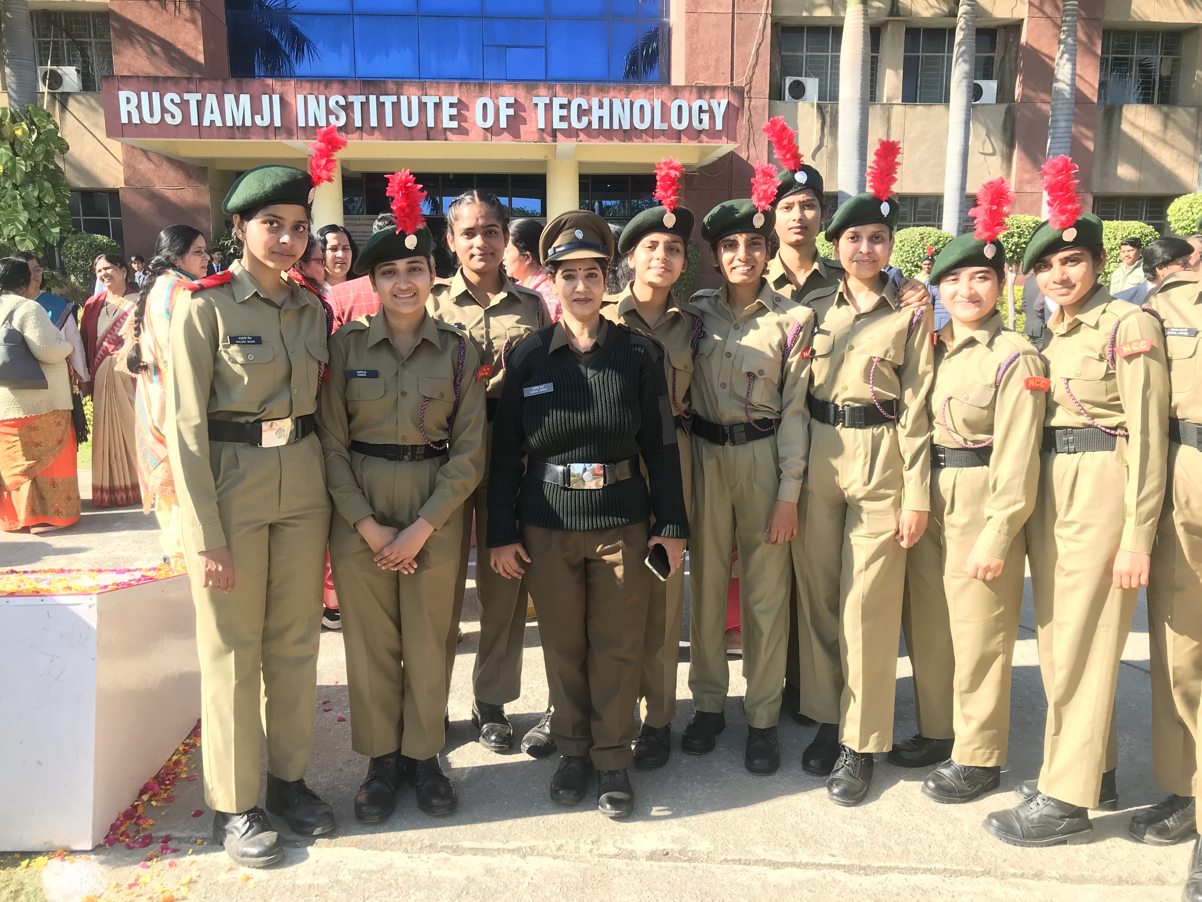 National Cadet Corps (NCC) at RJIT